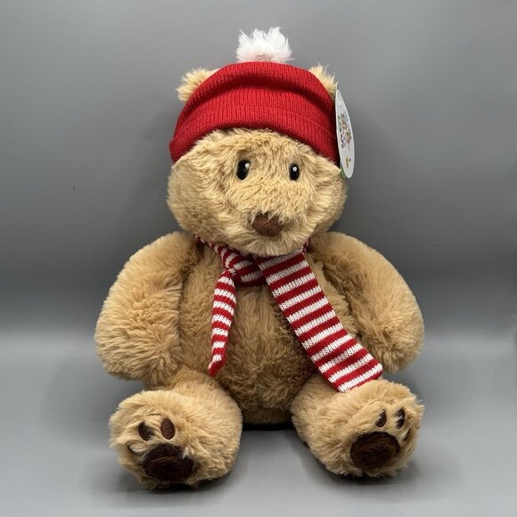 Giggle Scape | Toys | Giggle Scape Winter Holiday Teddy Bear Plush 6 ...